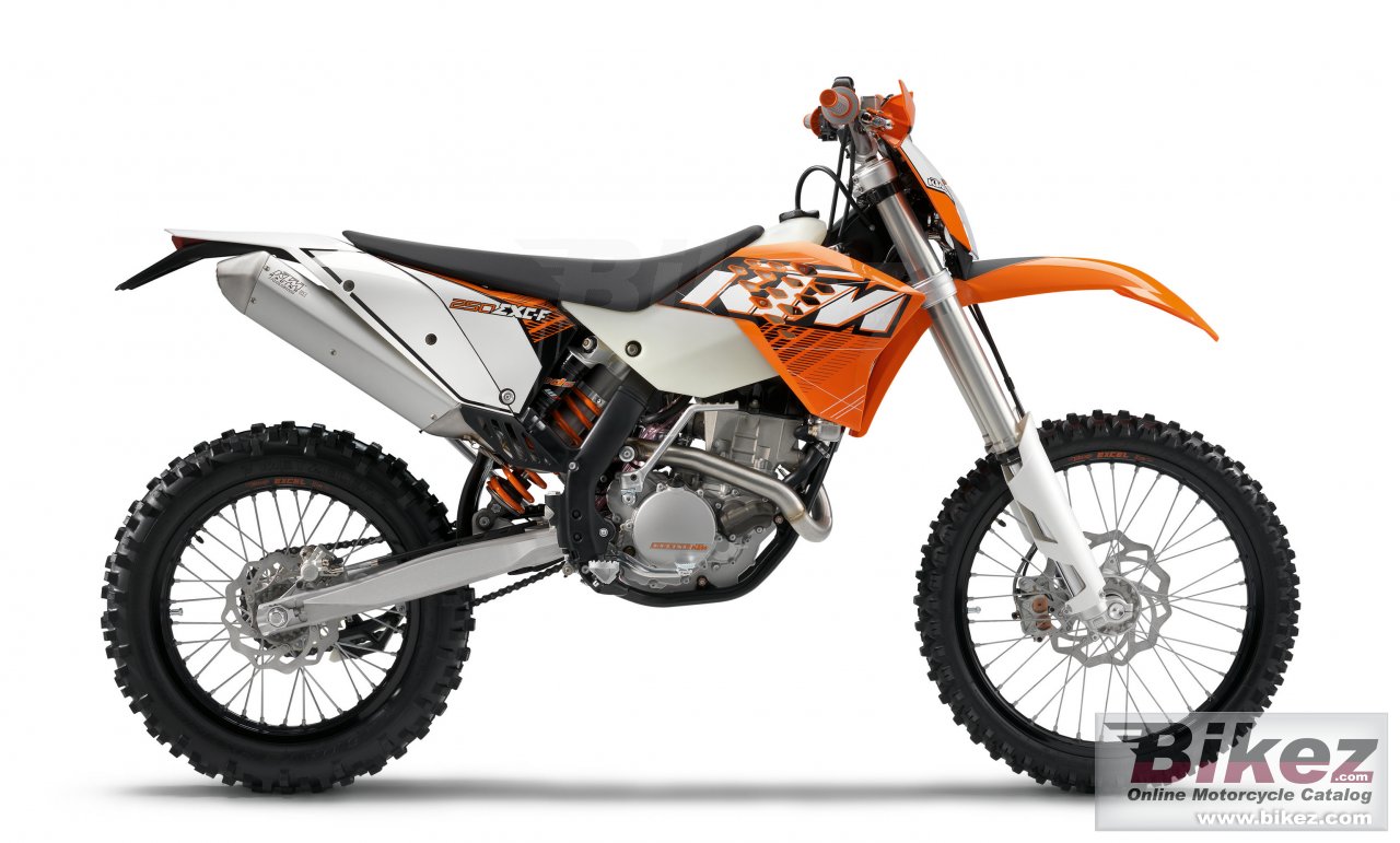 KTM 250 EXC-F poster